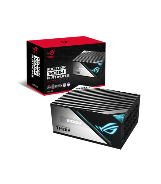 ASUS POWER SUPPLY (อุปกรณ์จ่ายไฟ) ROG-THOR-1200P2-GAMING – 1200W 80 ...