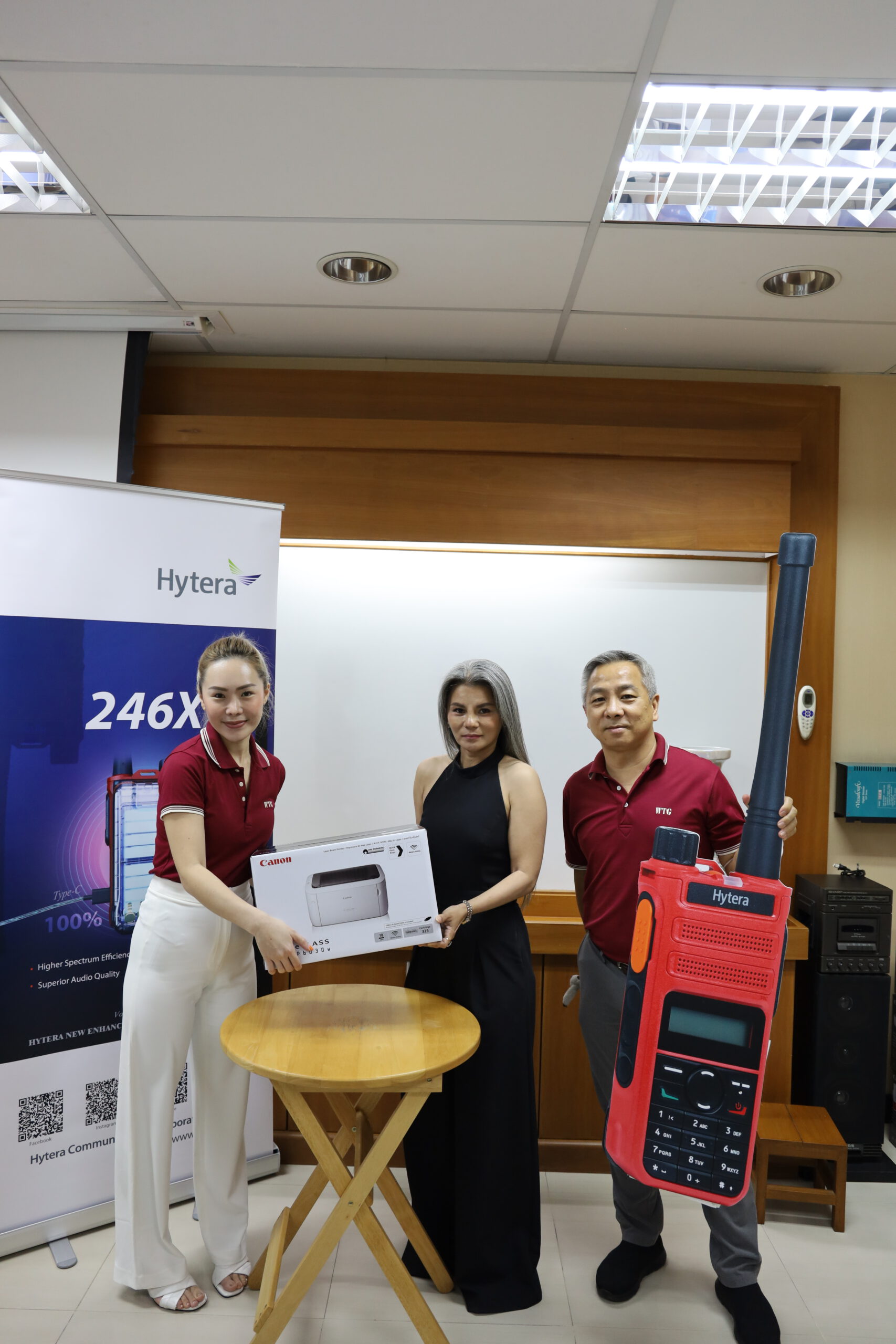HYTERA X WTG เปิดตัวผลิตภัณฑ์วิทยุสื่อสารรุ่นใหม่ Hytera 246X ...